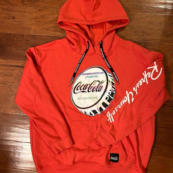 Coca Cola | Tops | Coca Cola Refresh Yourself Hoodie | Poshmark